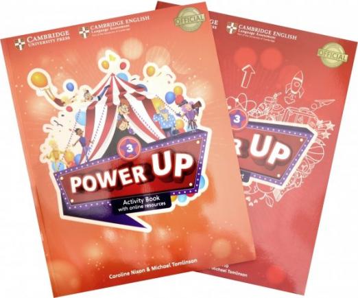 Power Up 3 Activity Book / Рабочая тетрадь Nixon Caroline, Tomlinson ...